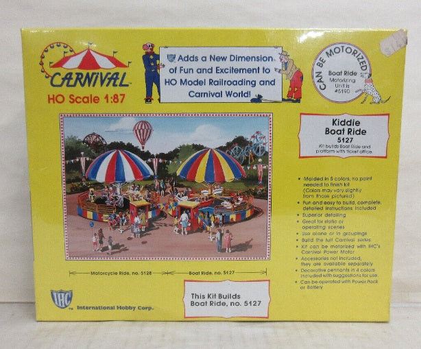 IHC 5127 HO Scale Carnival Kiddie Boat Ride Kit – Trainz
