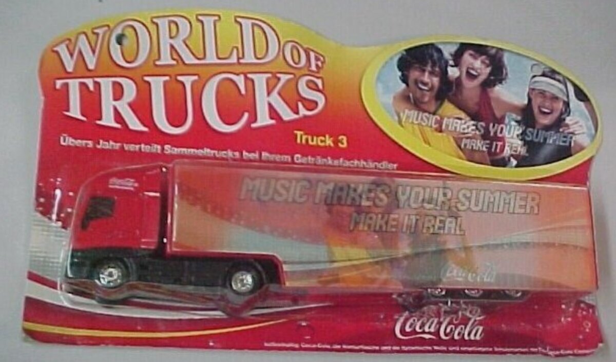 Acme 03 HO World of Trucks Coca-Cola Music Makes Your Summer # 3 – Trainz