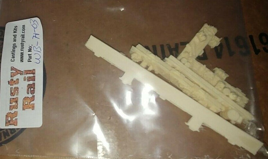 Rusty Rails WB-H-03 HO Unpainted Resin Castings of 4 Workbenches – Trainz