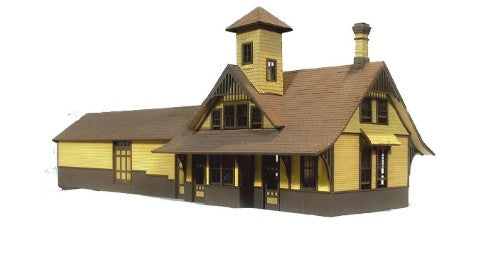 The Building & Structure Co. CSM-127 S S Scale Rico Depot Building Kit ...