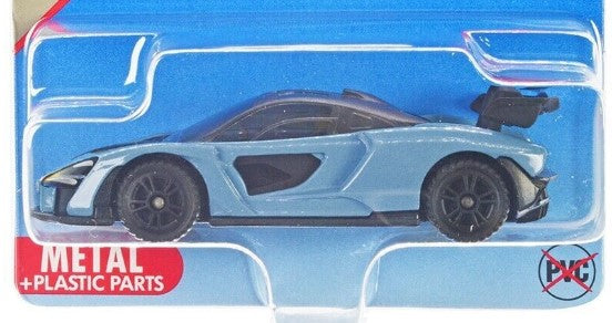 Siku 1537 1:64 Blue w/Black Trim McLaren Senna Sports Car Vehicle – Trainz