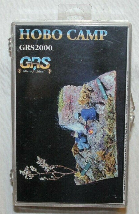 GRS 2000 HO Scale Hobo Camp Mini Diorama Kit – Trainz