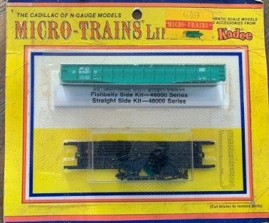Micro-Trains 46069 N Gauge Penn Central Gondola #365610 w/Drop Sides ...