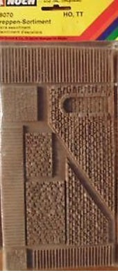 Noch 58070 HO Scale Stairs Assortment – Trainz