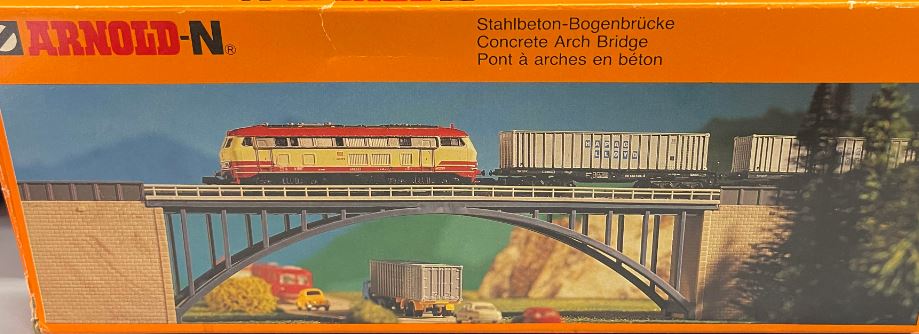 Arnold 6280 N Concrete Arch Bridge Kit – Trainz