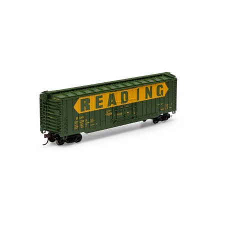 Roundhouse 40232 HO Reading 50' Outside Braced Plug Door Box Car #1722 ...