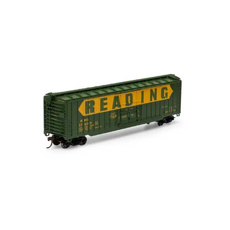 Roundhouse 40233 HO Reading 50' Outside Braced Plug Door Box Car #1723 ...
