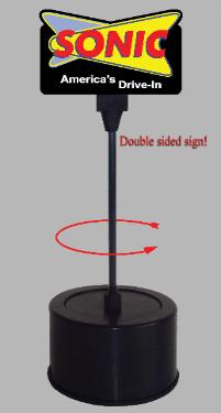 Miller Engineering 55-105 HO/O Sonic Rotating Sign – Trainz