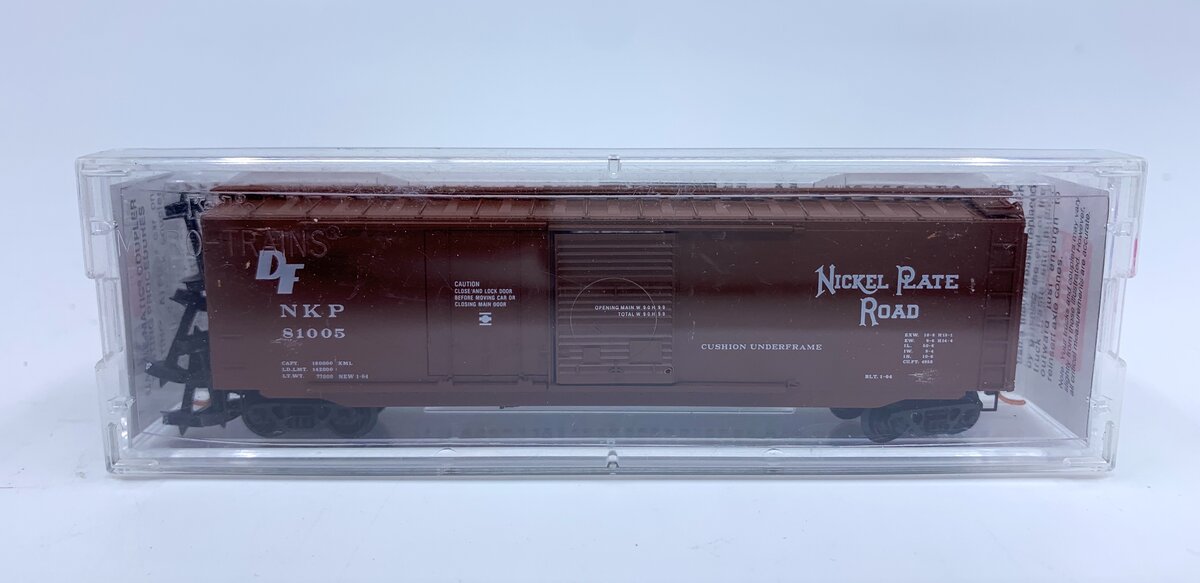 Micro-Trains 03300110 N Nickel Plate Road 50' Plug & Sliding Door Boxc – Trainz