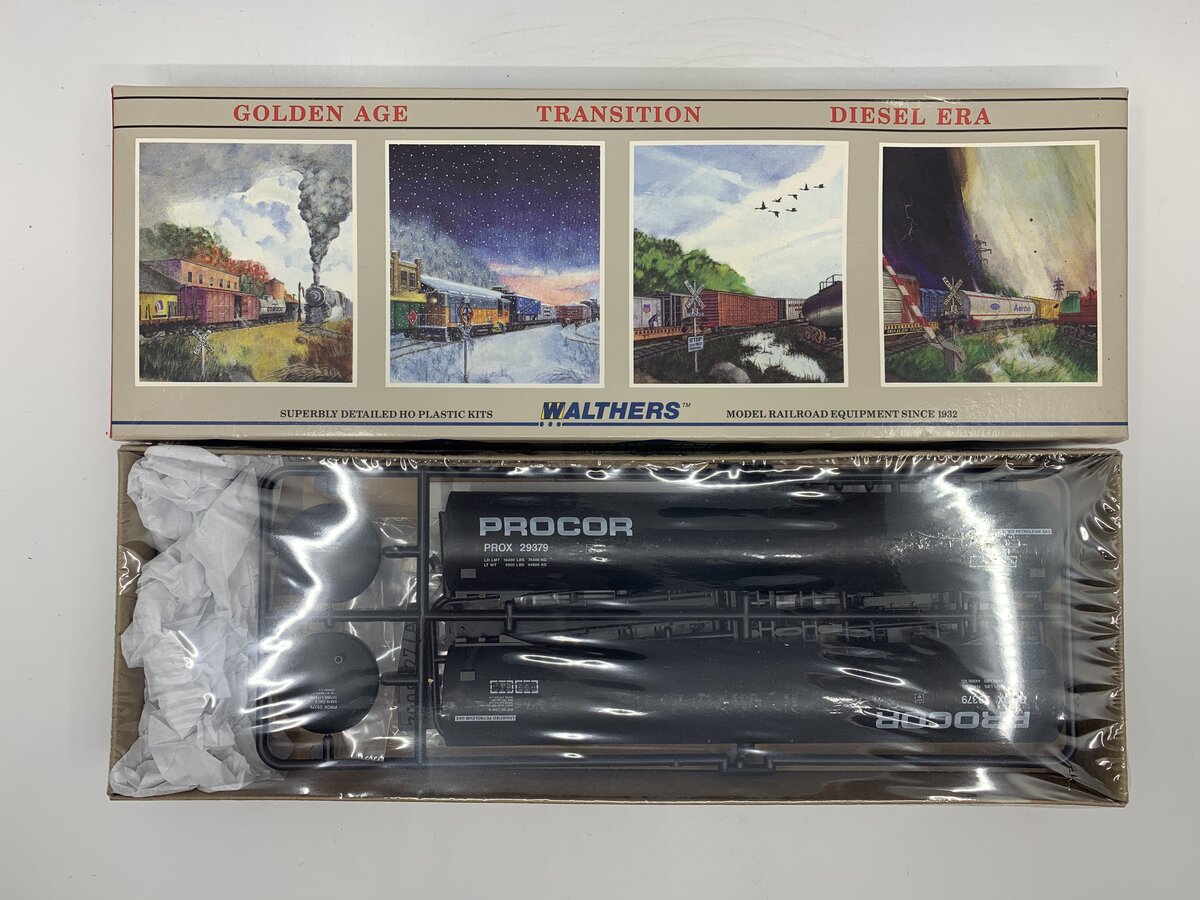 Walthers 932-5252 HO Procor 65' LPG Tank Car Kit #29388 – Trainz