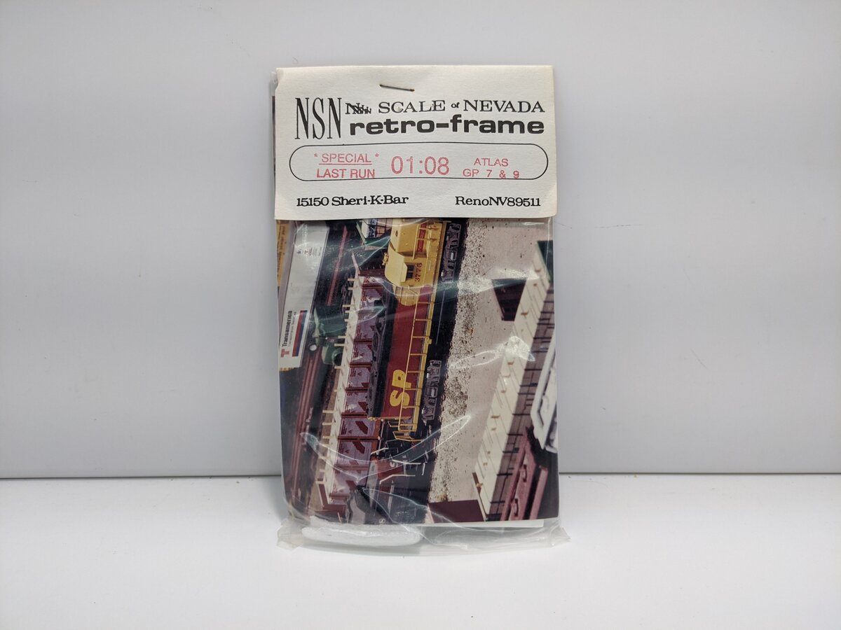 N Scale of Nevada 01:08 N Scale Retro-Frame for Atlas GP 7 & 9 – Trainz