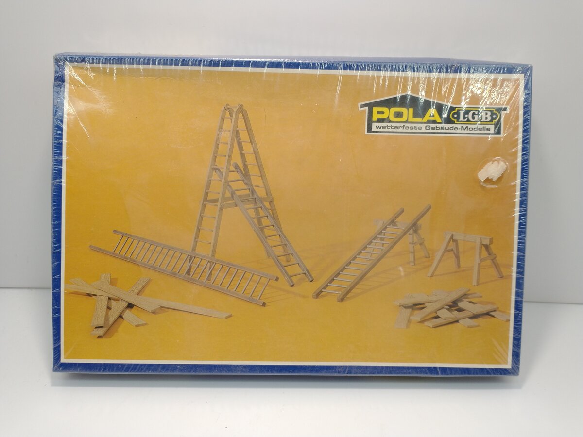 Pola 957 LGB G Scale Set of Ladders Building Kit – Trainz