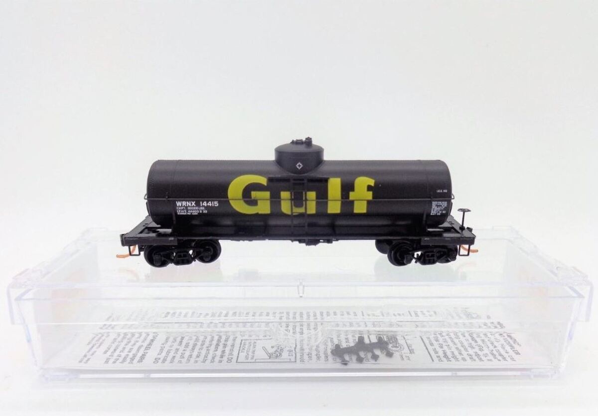 Micro-Trains 06500910 N Gulf Oil WRNX 39' Single Dome Tank Car #14415 ...