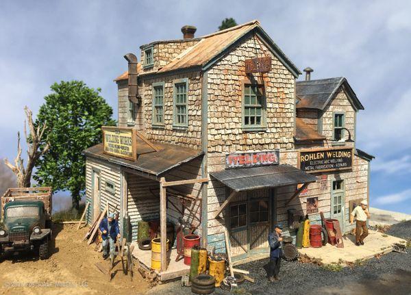 FOS Scale Limited 075 HO Rohlen Welding Lasercut Building Kit – Trainz