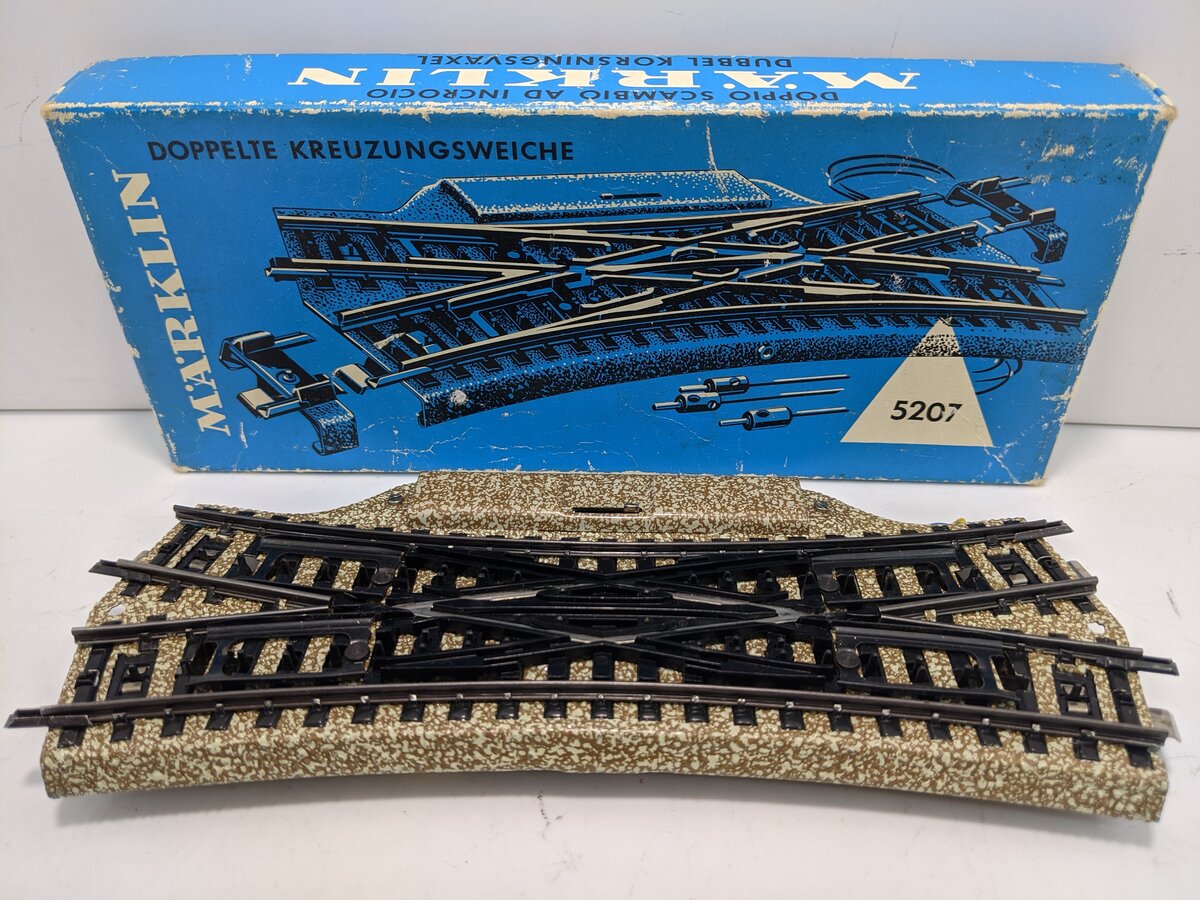 Marklin 5207 HO M Track Scale Double-Slip Switch Turnout – Trainz