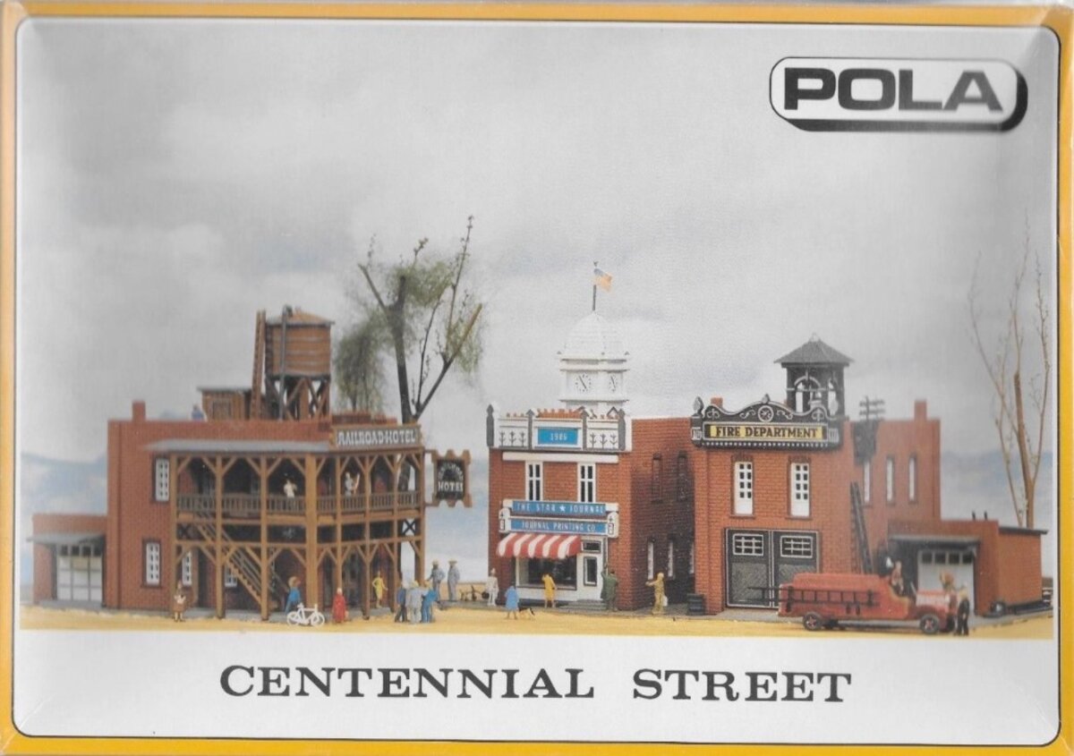Pola 315 N Scale Centennial Street Building Kit – Trainz