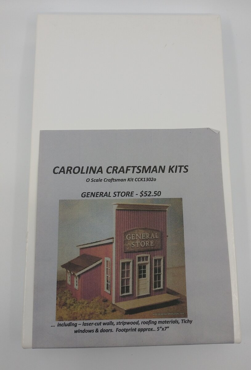 Carolina Craftsman 1302 O Scale General Store Building Kit – Trainz