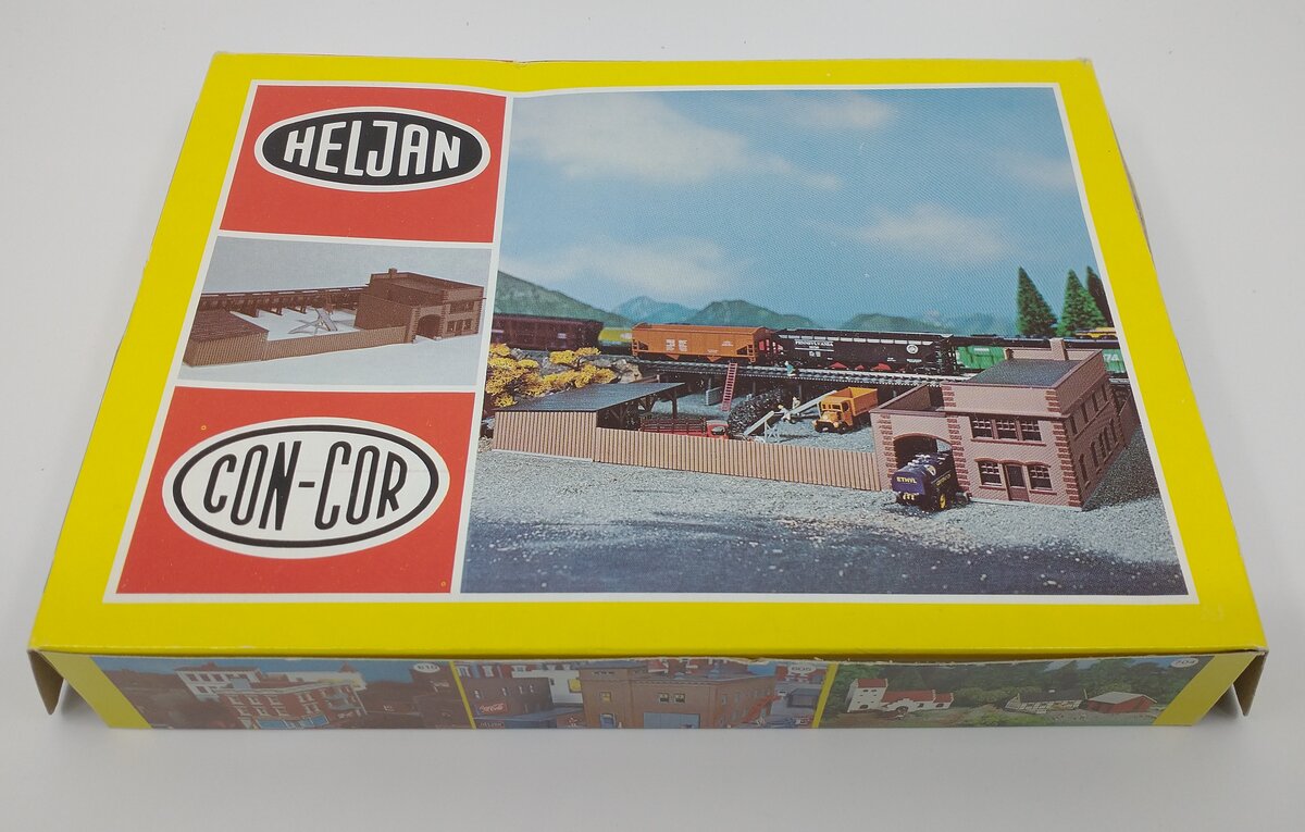 Heljan 610 N Scale Coal Yard Model Building Kit – Trainz