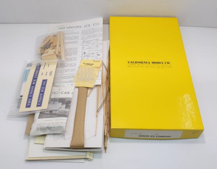 California Model Co 566 HO Scale Union Ice Company Building Kit – Trainz