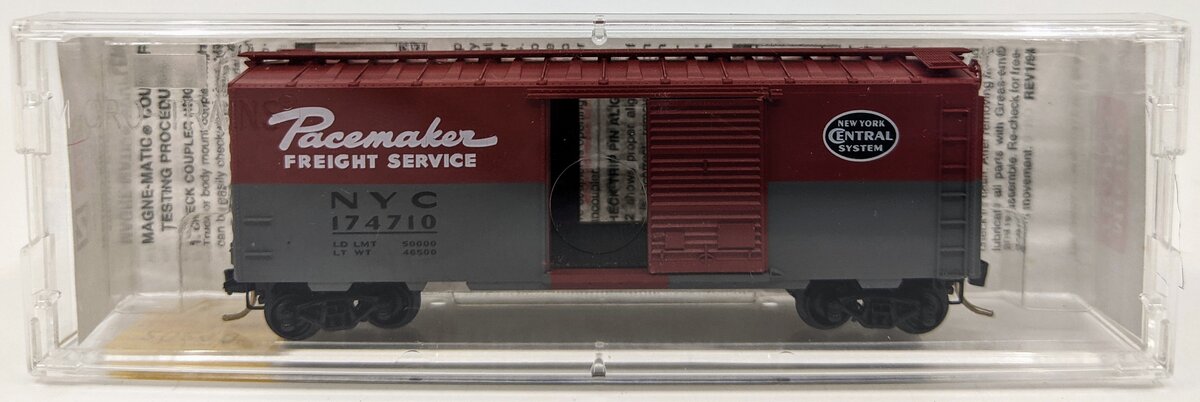 Micro-Trains 02000240 N NYC Pacemaker 40' Standard Single Door Boxcar ...