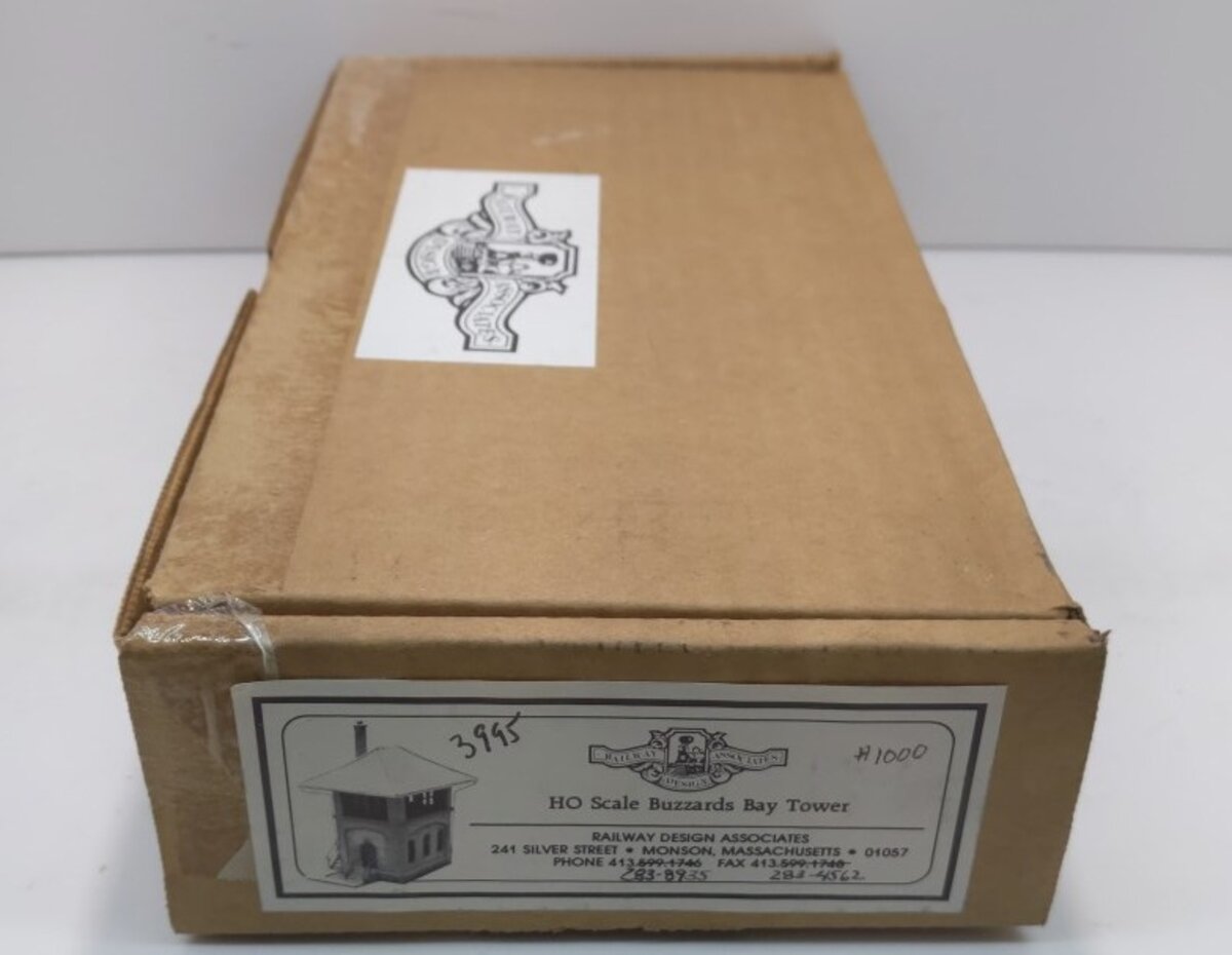 Railway Design Associates 1000 HO Scale Buzzards Bay Tower Resin Kit ...
