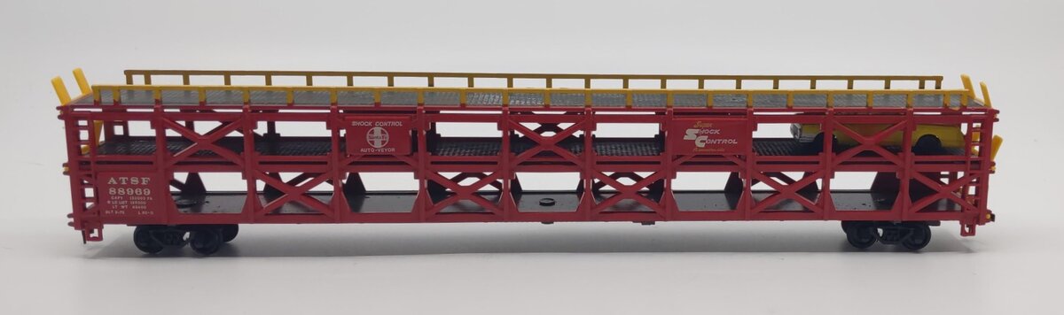 Bachmann 1265 HO Santa Fe 89' Tri Level Car Transporter – Trainz