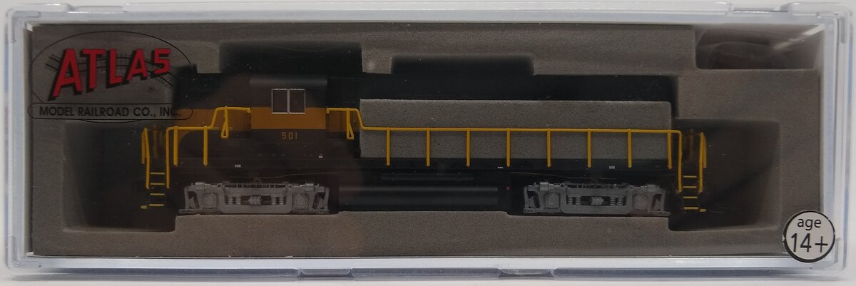 Atlas 40000203 N Scale Monon C420 Phase 2B Diesel Locomotive #501 – Trainz