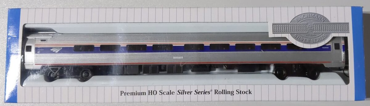 Bachmann 13116 HO Amtrak Silver Series Phase V 85' Amfleet Passenger C ...
