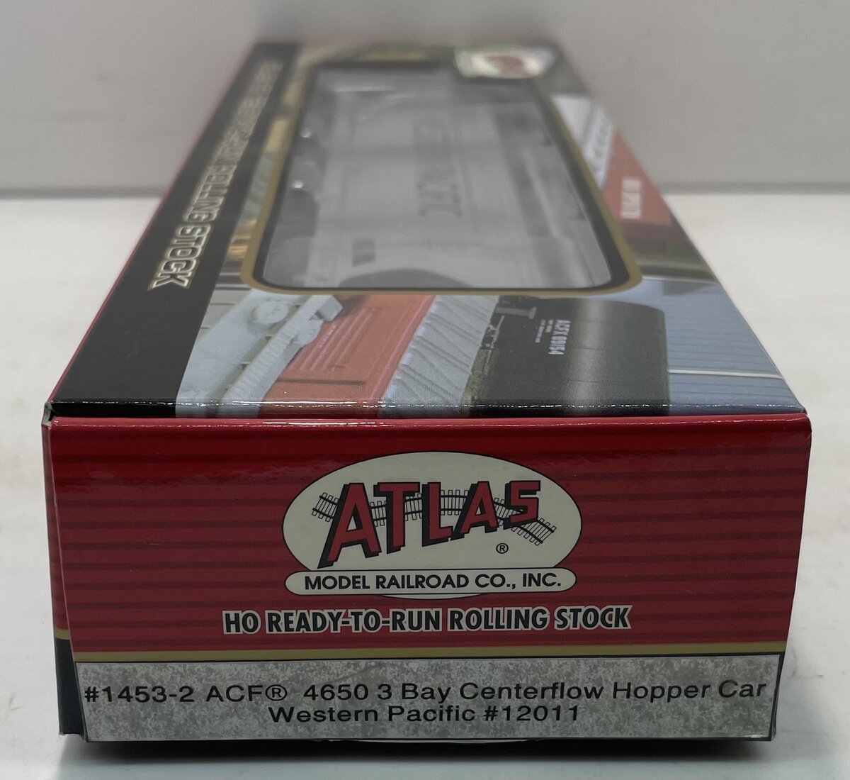 Atlas 1453-2 HO Western Pacific ACF 4650 3-Bay Centerflow Hopper Car ...