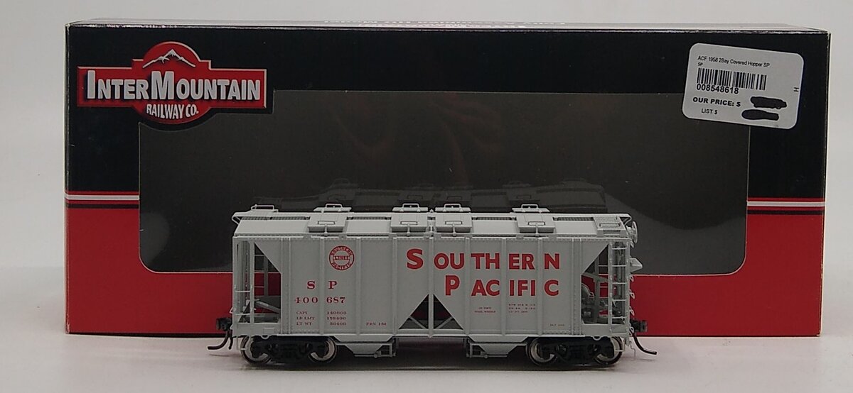 InterMountain 48618-05 HO Scale Southern Pacific Hopper # 400687 – Trainz
