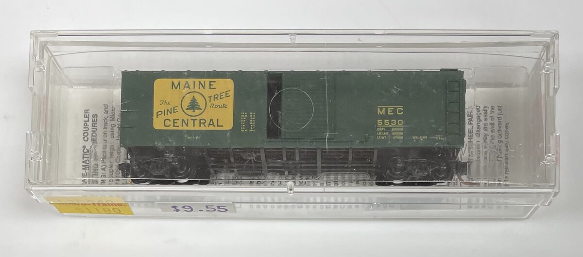 Micro-Trains 12000040 N Maine Central 40' Murphy Roof Single Door Boxc ...