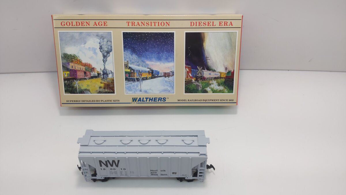 Walthers 932-5409 HO Scale 100 Ton Cement Covered Hopper Kit – Trainz