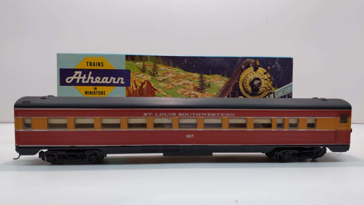 Athearn 5966 HO Bev-Bel Corp. St. Louis Southwestern Coach # 507 Kit ...