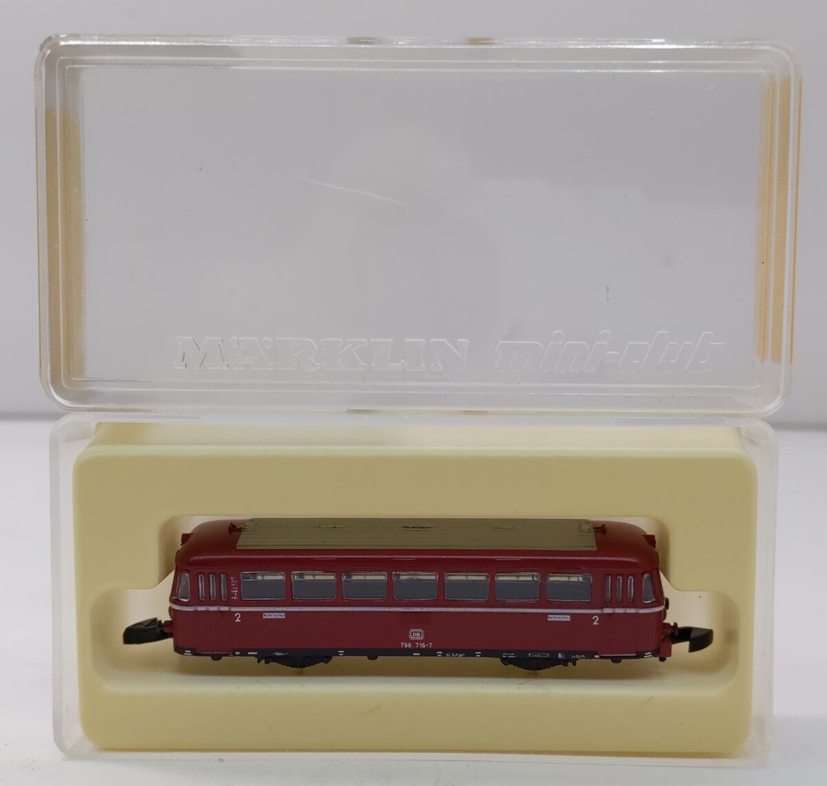 Marklin 8817 Z DB German Federal Railroad 2nd Class Railbus Car – Trainz