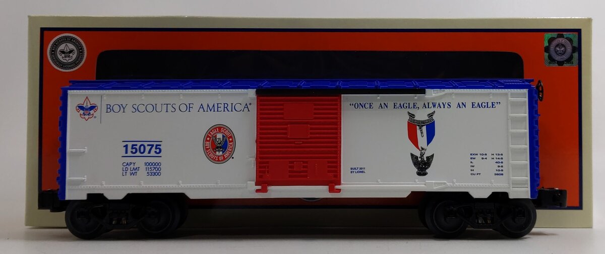 Lionel 6-15075 O Gauge Boy Scouts Of America Eagle Scout Boxcar – Trainz