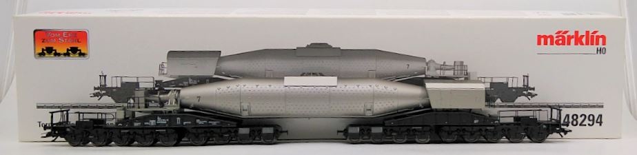 Marklin 48294 HO Scale Krupp Torpedo Ladle Car – Trainz