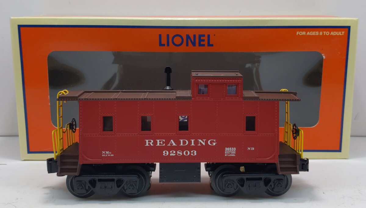 Lionel 6-36533 O Reading Illuminated Caboose #92803 – Trainz