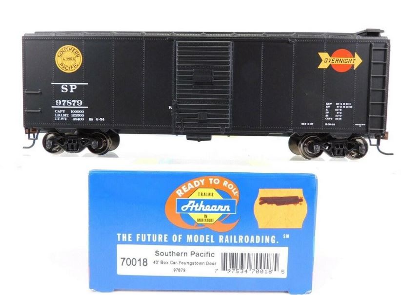Athearn 70018 HO Southern Pacific Overnight Box Car #97879 – Trainz