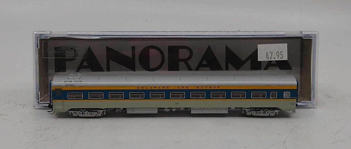 Rapido Trains 500138 N Delaware & Hudson Lightweight Coach #1012 – Trainz