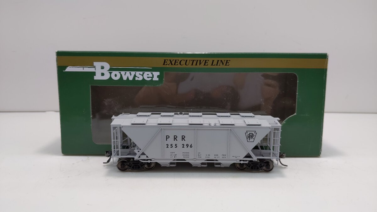 Bowser 40720 HO Scale Pennsylvania Railroad H-30 Covered Hopper #25529 ...