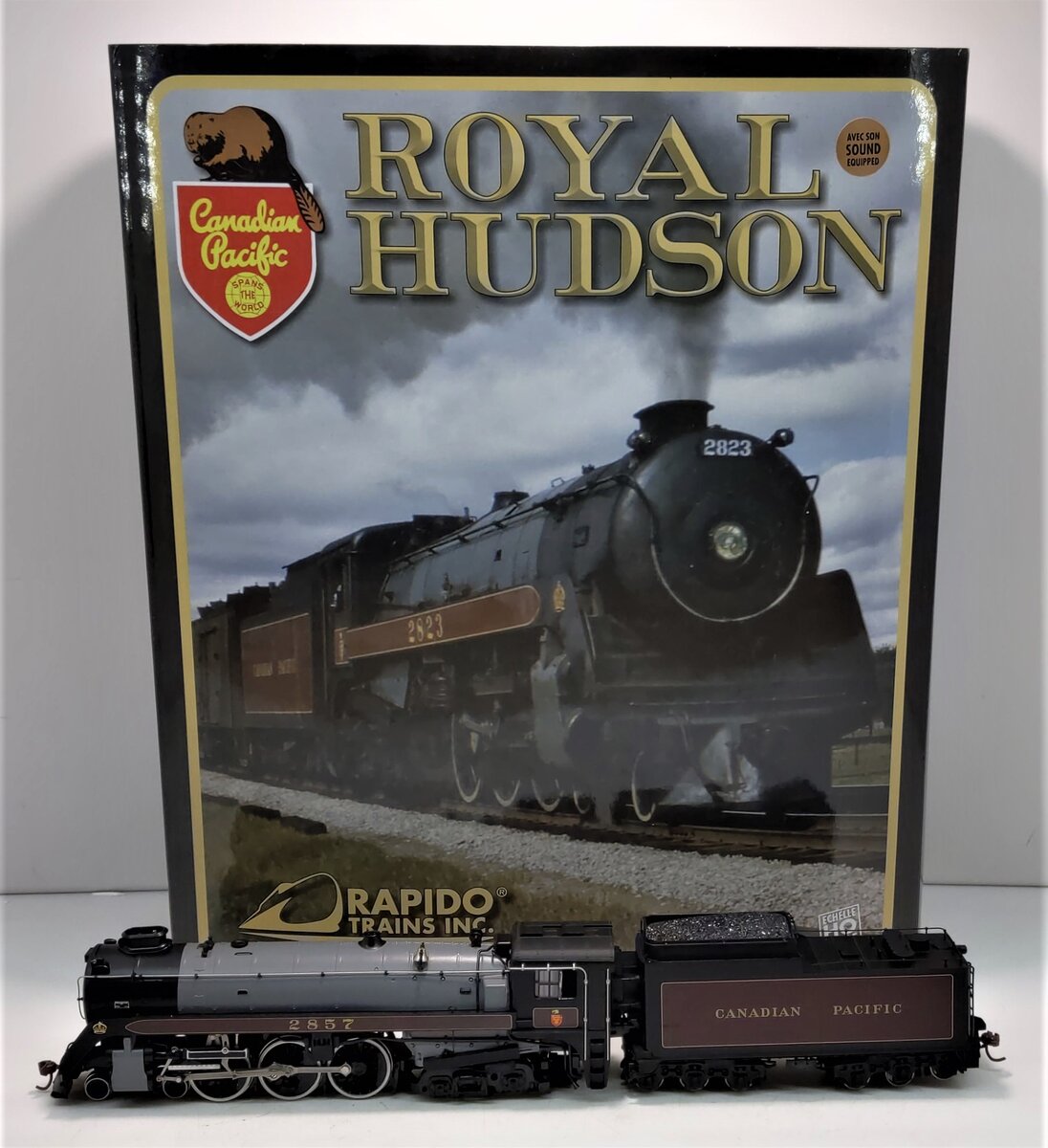 Rapido Trains 600509 HO CP Royal Hudson Class H1d Steam Loco #2857 -DC ...