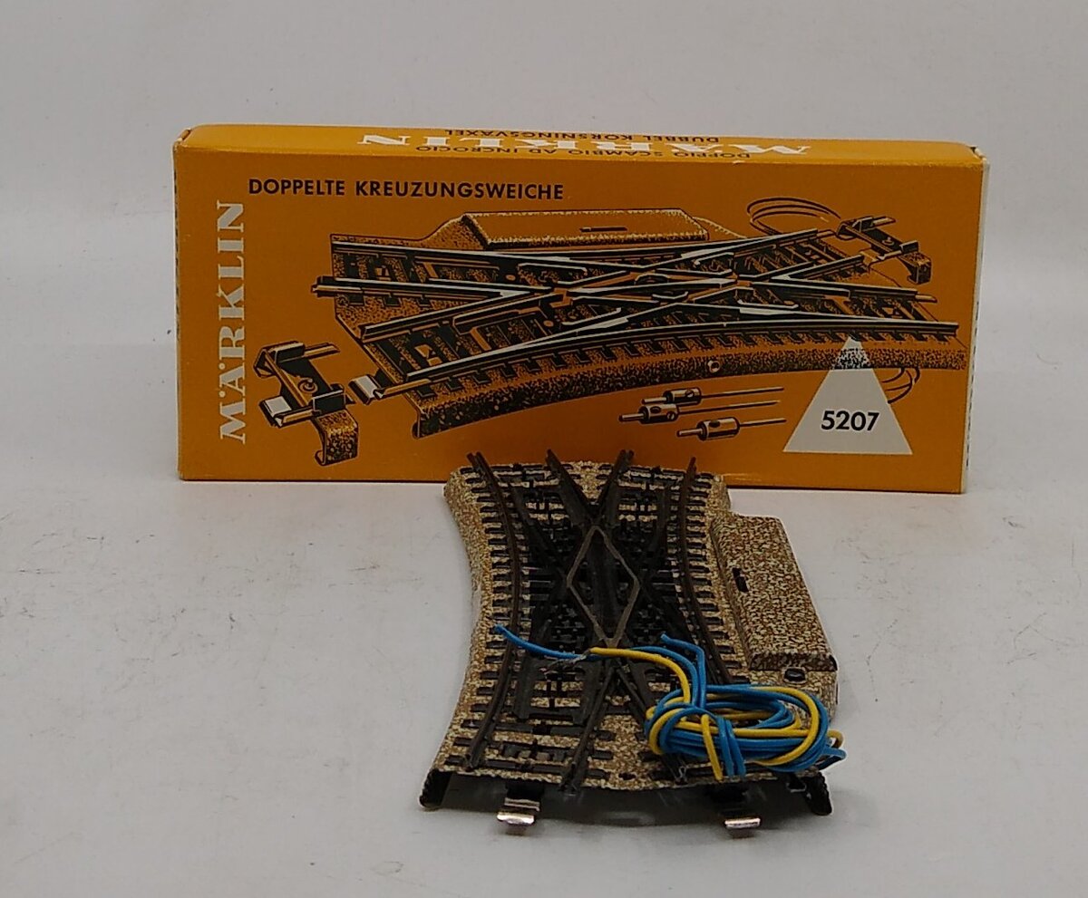 Marklin 5207 HO M Track Scale Double-Slip Switch Turnout – Trainz