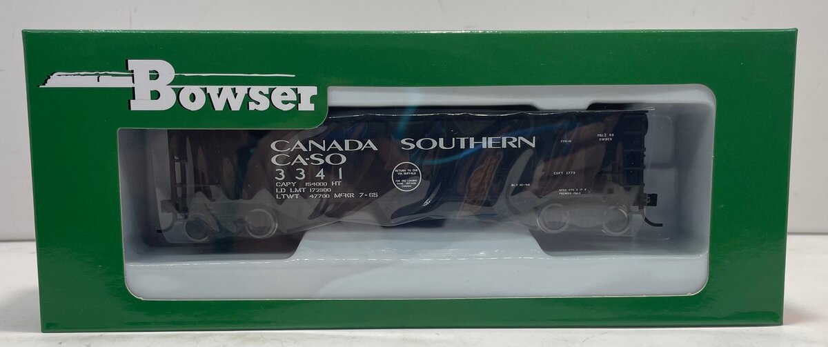 Bowser 42291 HO Canada Southern 70-Ton Offset Hopper Ready-To-Run #334 ...