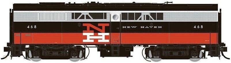 Rapido Trains 22039 HO NH Alco FB-2 McGinnis Scheme Diesel Locomotive ...