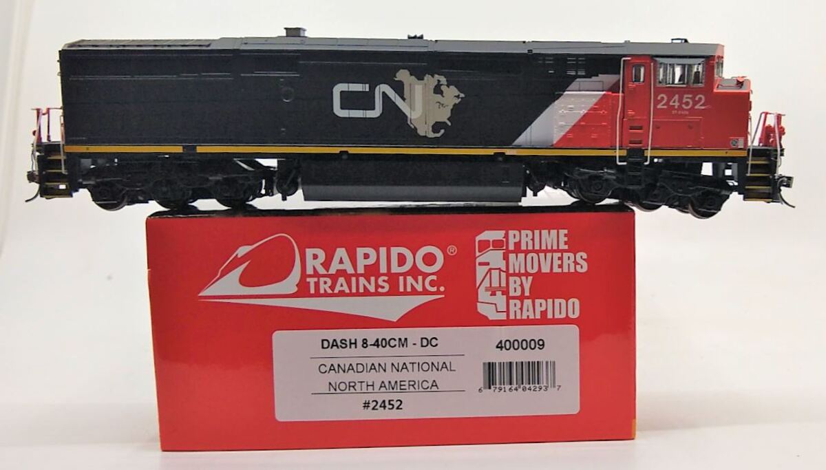 Rapido Trains 400009 HO Canadian National North America Dash 8-40CM #2 – Trainz