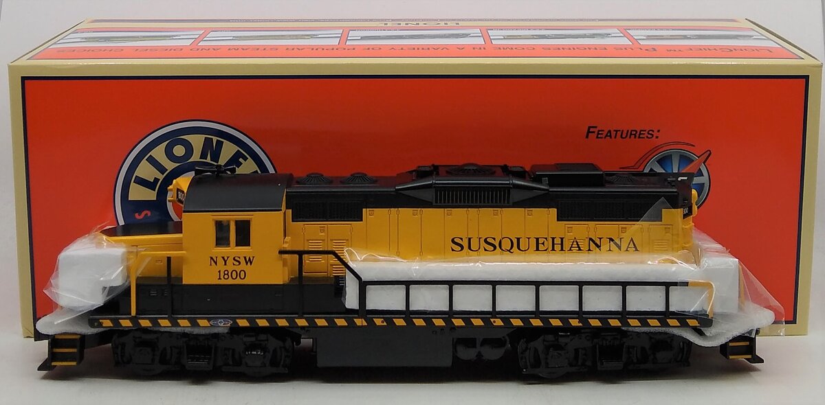 Lionel 6-82174 Susquehanna GP20 LionChief Plus Diesel Locomotive #1800 ...