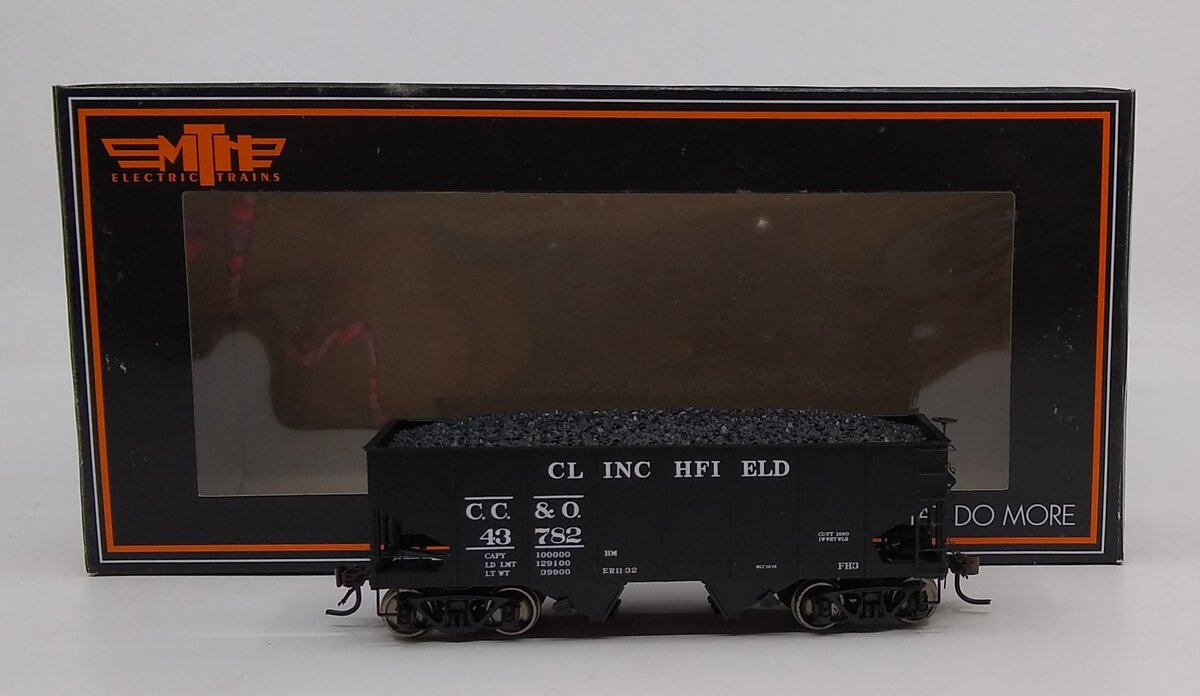 MTH 80-97005 Clinchfield HO Scale USRA 55-Ton Steel Twin Hopper Car #4 ...