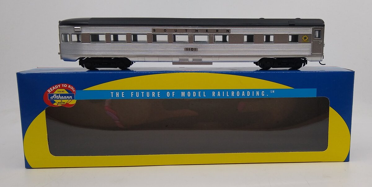 Athearn 79056 HO Scale Southern Streamlined Observation Car #1101 – Trainz