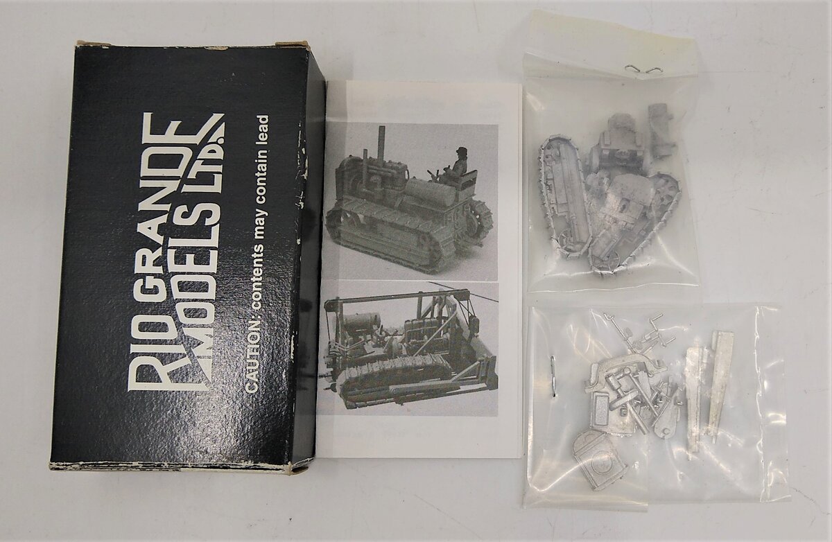 Rio Grande Models 3007 HO Scale Tractor Best 60 Metal Kit – Trainz