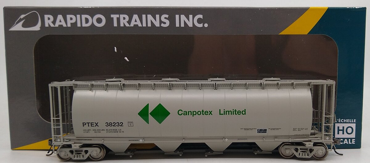 Rapido Trains 127032A HO Canpotex NSC 3800 Cu. Ft. Covered Hopper #2 ...
